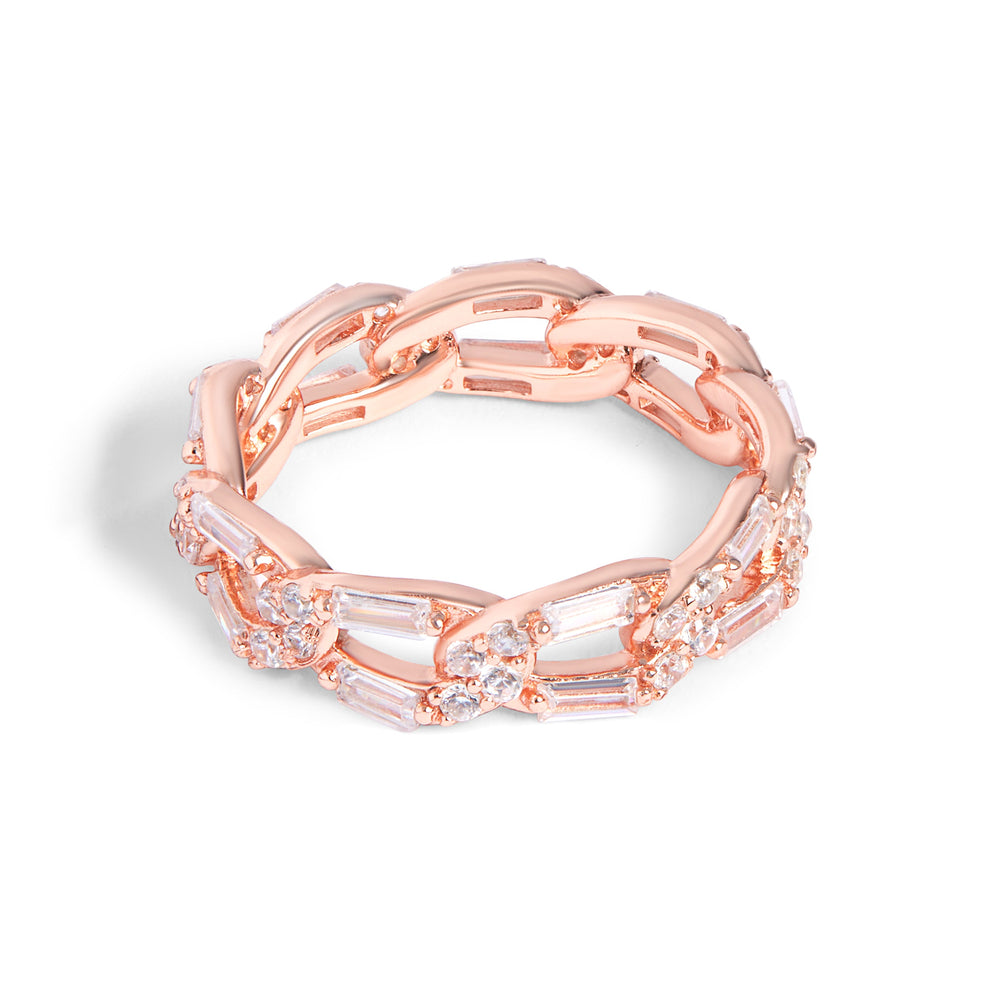 Full Link Diamond Ring – Ruha Jewels